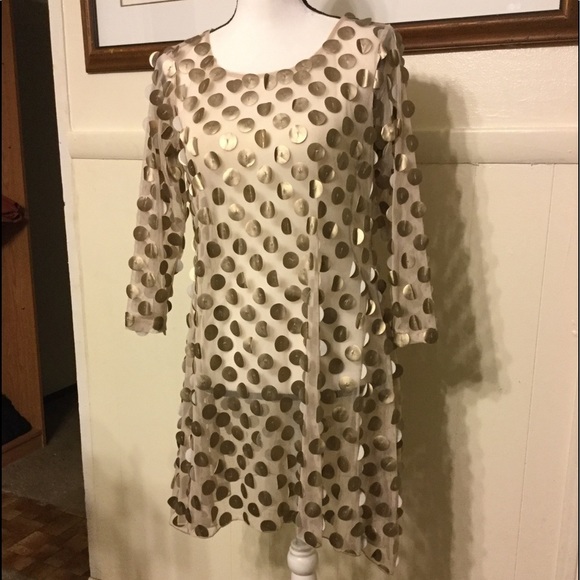 Staple | Tops | Staple The Label Gold Overlay | Poshmark